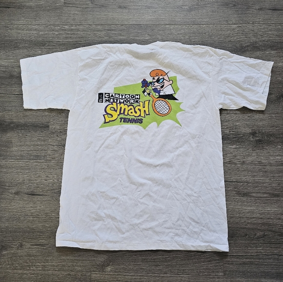 All Sport | Shirts | Vintage Dexters Laboratory Cartoon Network Smash Tennis T Shirt Mens Xl ...